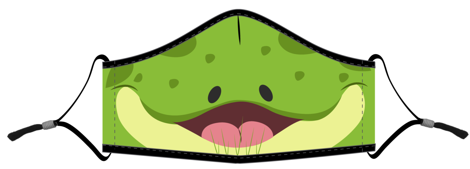 Cartoon Frog Mouth (6 Masks in a Package)